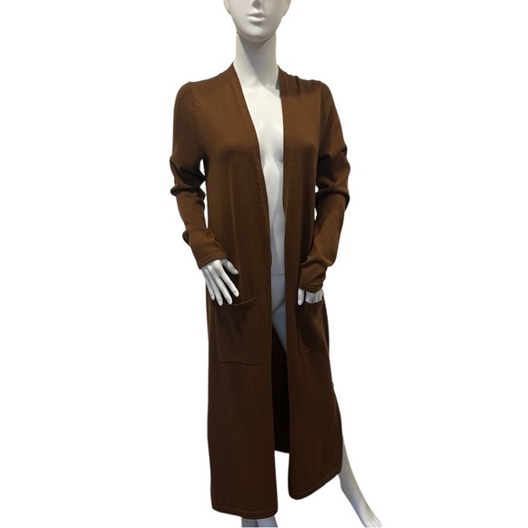 Theory | Sweaters | Theory Torina 0 Cashmere Open Front Long Cardigan ...